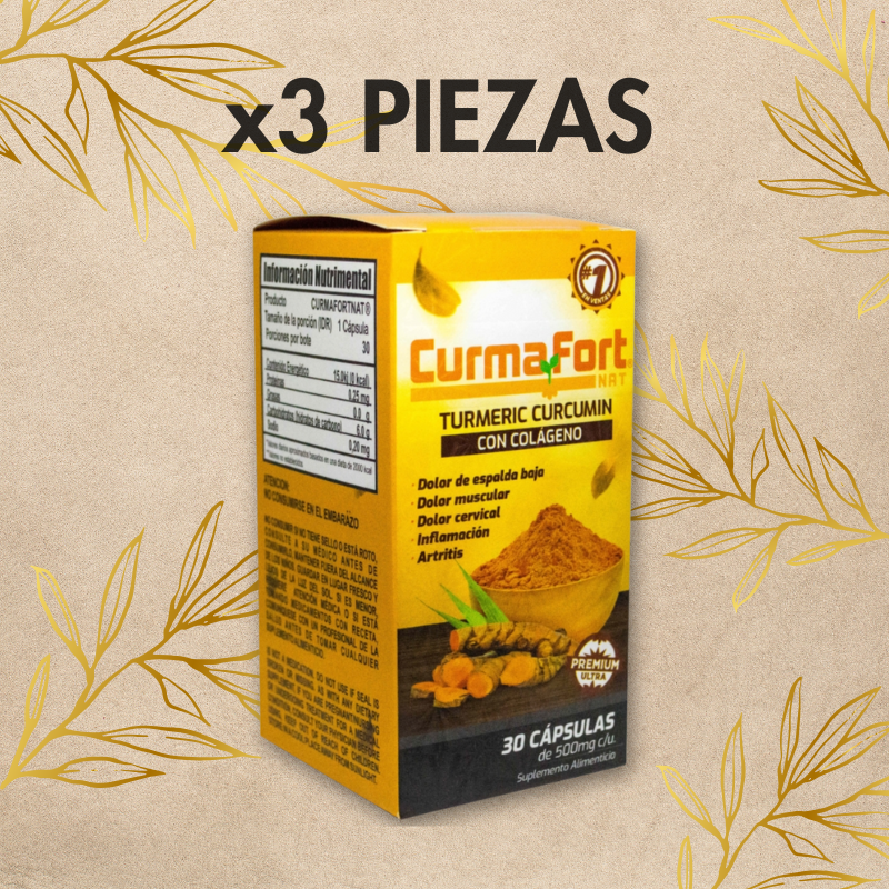 CURMAFORT 3 PIEZAS – Golden Natura